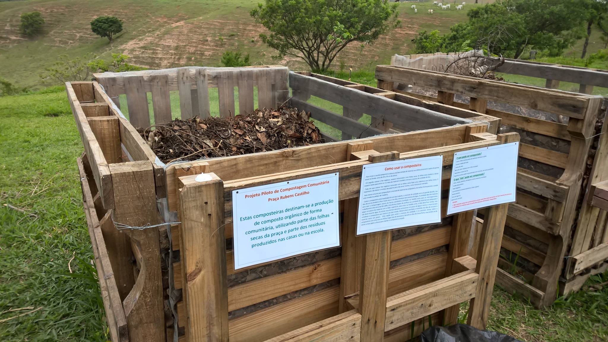 Zona Sul: Com horta e composteira, praça do Jardim Estoril é exemplo de ...