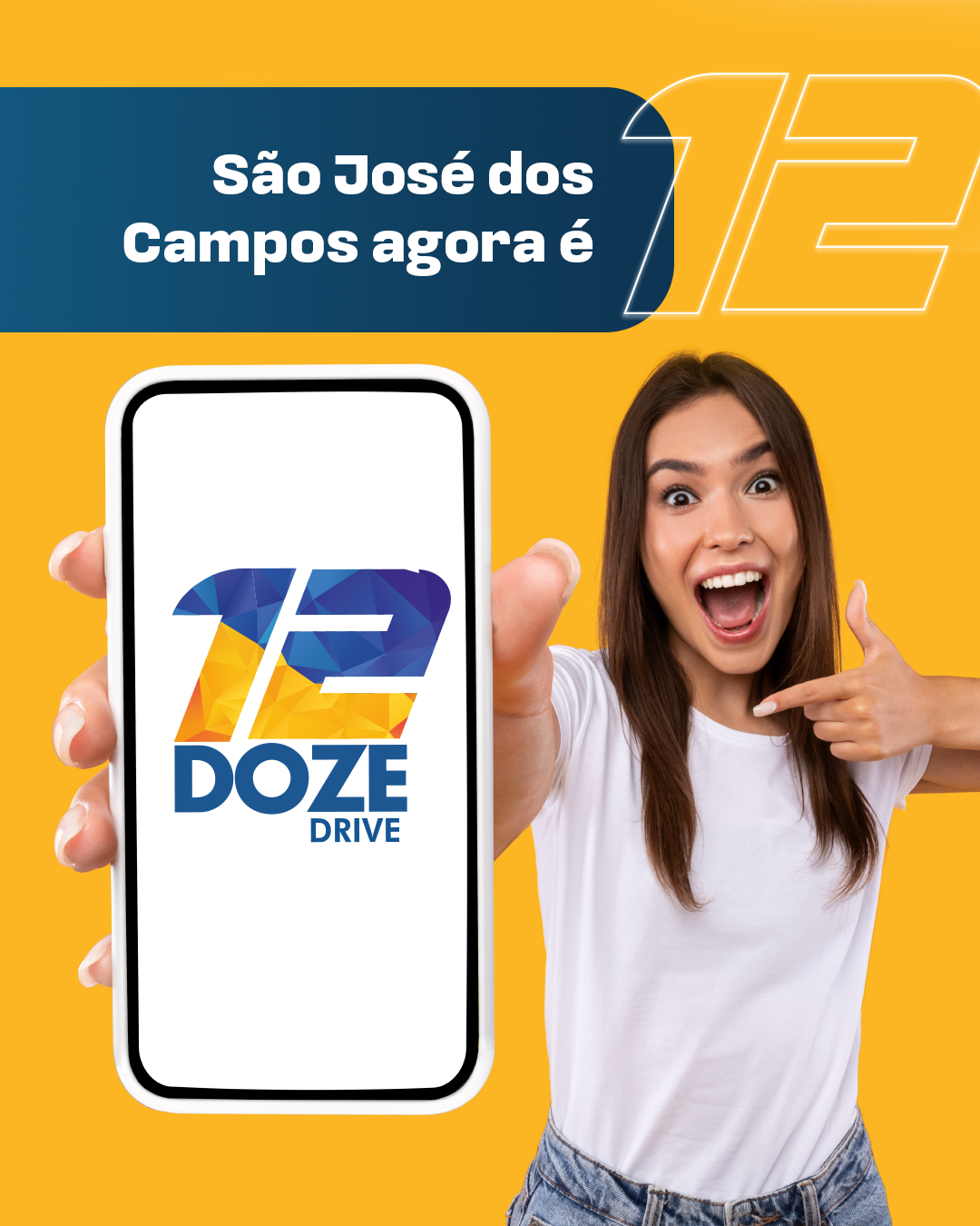 12 Drive: A nova Era da Mobilidade em São José dos Campos